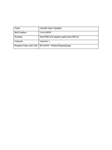 Pythonprogramming Dca6109 Pdf Anonymous Function Control Flow