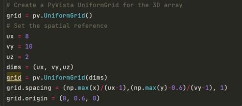 Plot Bound And Grid Display Pyvista Pyvista Discussion GitHub