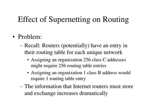 Ppt Supernetting Powerpoint Presentation Free Download Id3975239