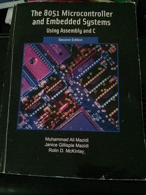 The Microcontroller And Embedded Systems Nd Edition Mazidi Muhammad Ali Mazidi