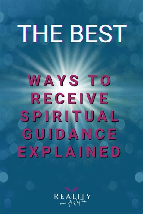 How To Receive Spiritual Guidance For Today And Forever Reality