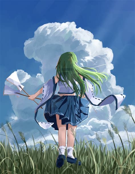 Kochiya Sanae Touhou Drawn By Ourie Danbooru