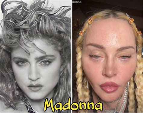 Madonna Then And Now