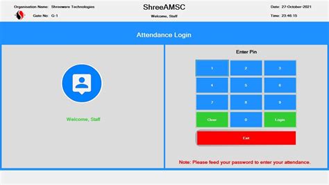 Shreeamsc Attendance Management System For Codemarket