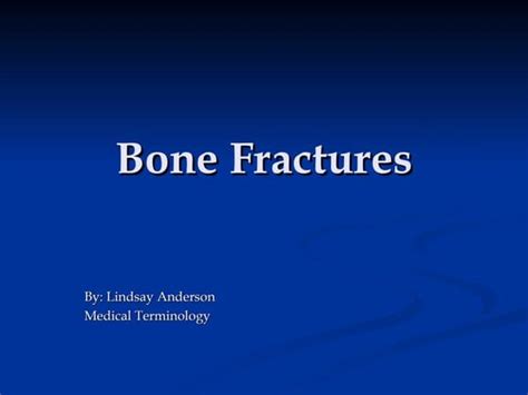 Bio Fracture Ppt