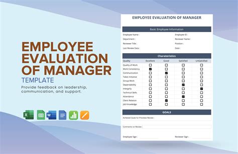 Free Editable Evaluation Templates In Word To Download
