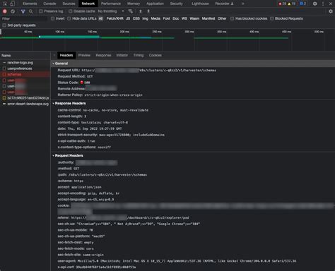 Trying To View Pod Explorer Page Returns 500 Error From Harvester Call Issue 6797 Rancher