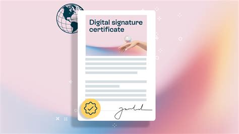 How To Get A Digital Signature Certificate Oneflow