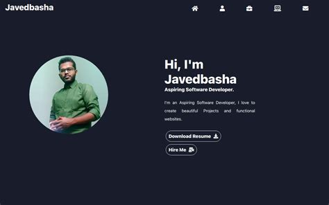 GitHub Iam Javed Portfolio