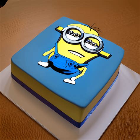 Minion Cake · Creative Fabrica