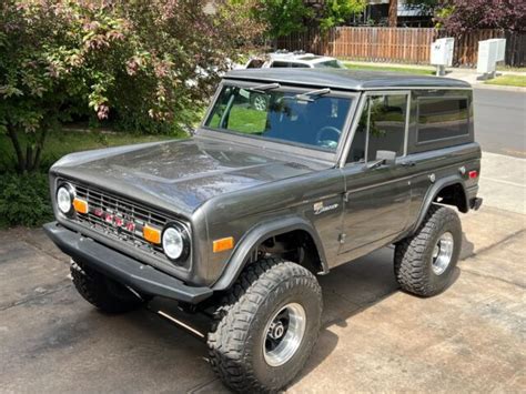 1970 Restored Ford Bronco Sport Package 302 V8 Engine For Sale