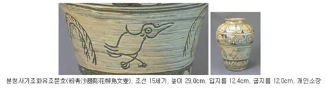 도자기 인사이드 16 분청사기 조문