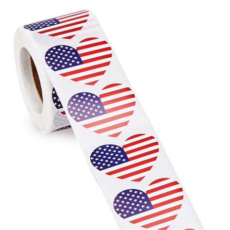 American Flag Stickers Roll Decals And Magnets