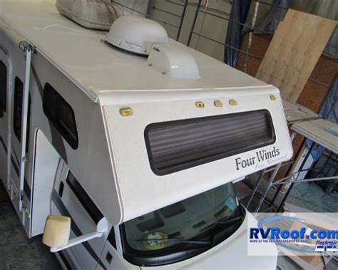 Before And After RV Roof Repairs RV Roof