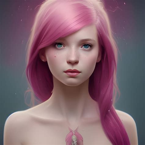 Pink Hair Digital Art Ai Art Women Hd Wallpaper Wallp