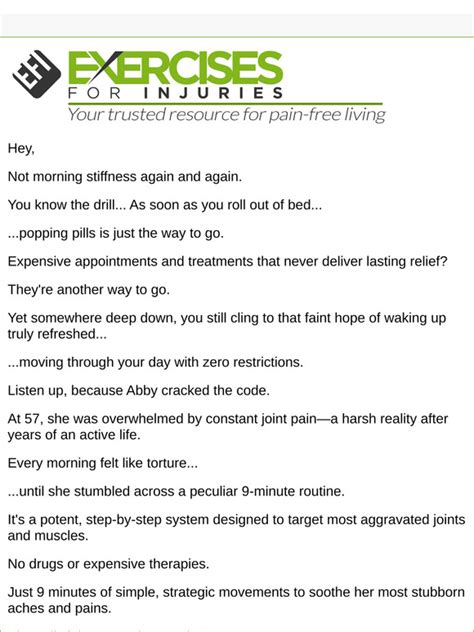 Exercises For Injuries Enjoy This 9 Minute Movement To End Morning Immobility Milled