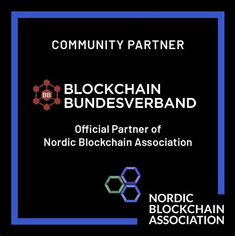 Nordic Blockchain Association On Linkedin Nordic Blockchain