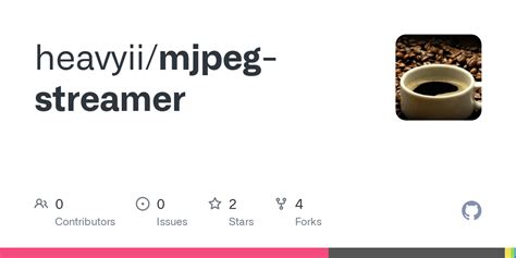 Github Heavyii Mjpeg Streamer