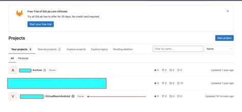 manage a gitlab project archive unarchive or delete