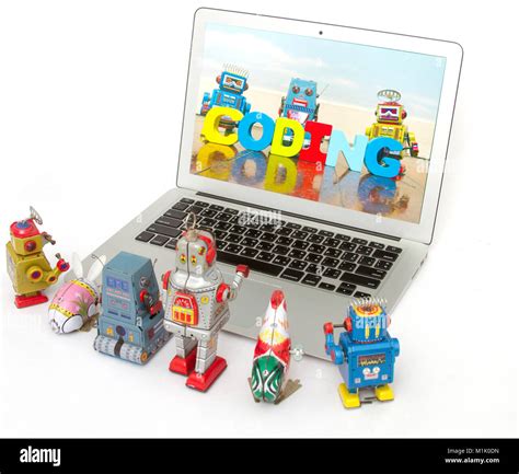 robot programming language image cut out stock images and pictures alamy