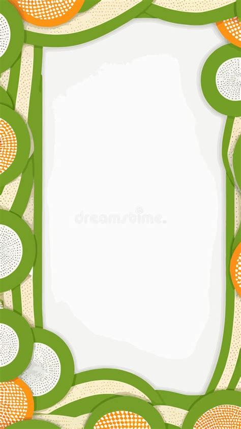 Border Shading Pattern Background Design Material Stock Vector