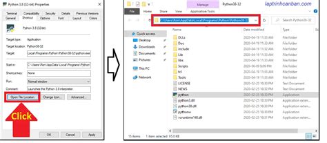 Tìm Nơi Cài đặt Python Trên Windows