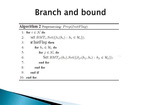 PPT An Efficient Branch And Bound Algorithm For Optimal Human Pose