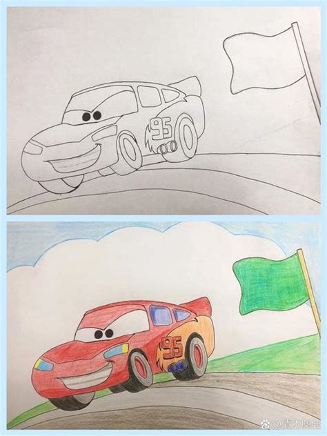 赛车图片简笔画大全（共17张） 简笔画图片大全