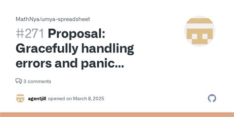 Proposal Gracefully Handling Errors And Panic Reduction In The Library · Issue 271 · Mathnya
