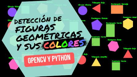 Detecta FIGURAS GEOMÉTRICAS y sus COLORES OpenCV Python omes va