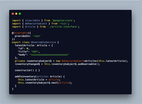 Javascript 使用 Rxjs 解决 Angular Component 之间的通信问题 待注销 Segmentfault 思否网
