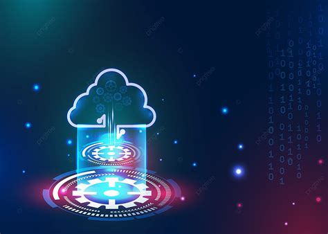 화려한 기술 구름 배경 개념 구름 기술 클라우드 컴퓨팅 기술 클라우드 시스템 배경 일러스트 및 사진 무료 다운로드 Pngtree