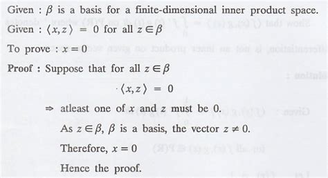 Inner Product Spaces