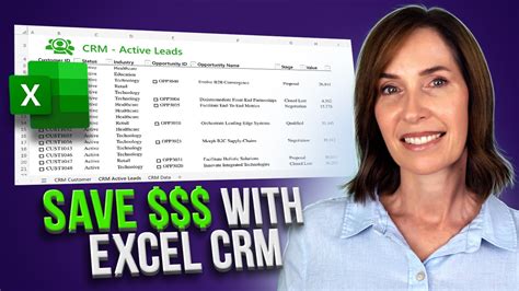 Build A Searchable Crm In Excel With Power Query Custom Data Types • My