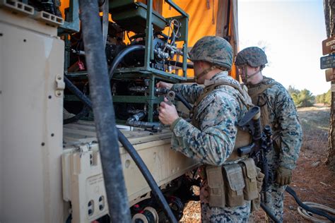 DVIDS Images CLB Marines Conduct Water Purification In A JLTV Image Of