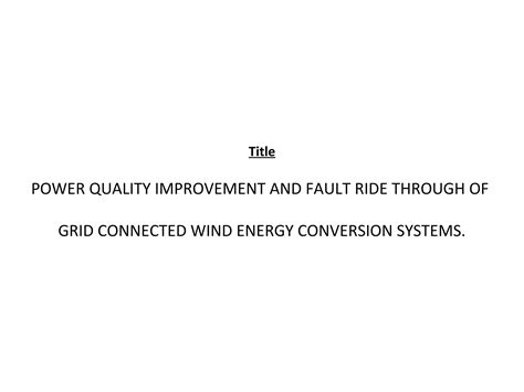 Fault Ride Through Doubly Fed Induction Generator Pdf