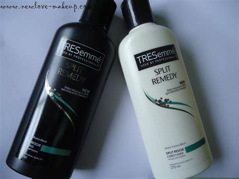 Tresemme Split End Remedy Shampoo Conditioner Review New Love Makeup