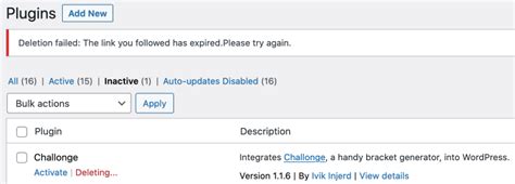 A Wordpress Error That Sends Me Into An Endless Loop Wp Mainline