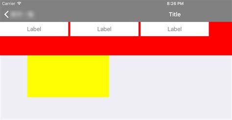 Ios Uicollectionview Bug When Top Subview In Structure Pane Stack