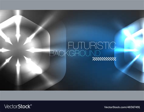 Technology Digital Neon Abstract Background Vector Image