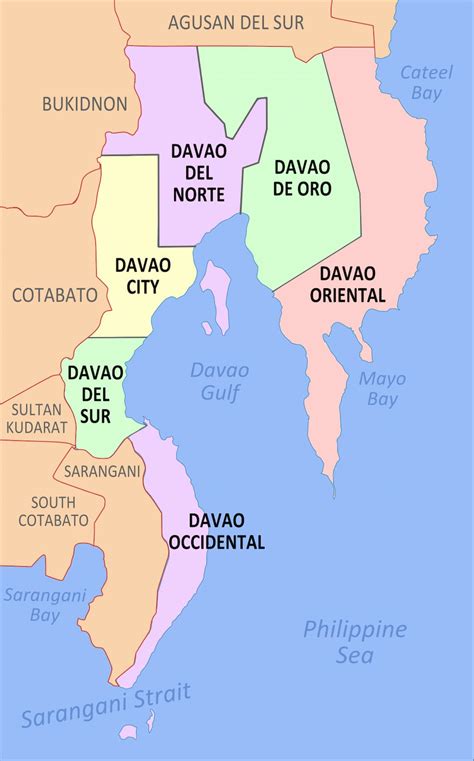 Davao Map フィリピン ダバオ 観光 Davao Map Lhwls