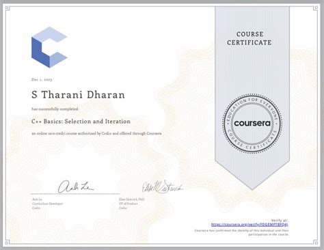 coursera cplusplus programmingbasics selectionstatements… tharani