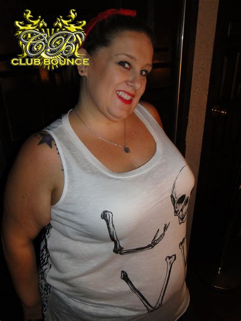 Lisa Marie Garbo BBW CLUB BOUNCE PROMOTER 11 16 13 PLUSHY PIN UP BBW
