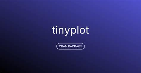Tinyplot Lightweight Extension Of The Base R Graphics System Cran E