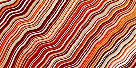 Light Orange Vector Background With Curved Lines 11093524 Vector Art At Vecteezy