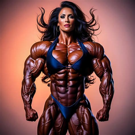 Sexy Female Bodybuilder Ifbb Pro Musclemommy By Powergoofy On