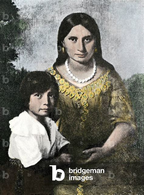 Image Of Native Population Of America Indians Pocahontas John Rolfe