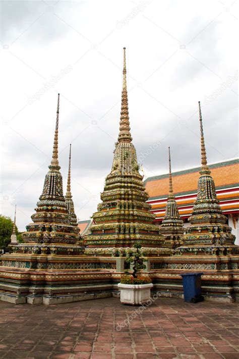 Tailandia Bangkok Wat Arun Detalle Templo — Foto De Stock 7415377