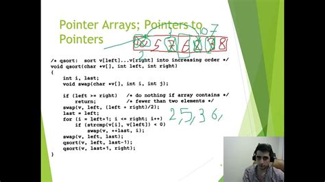 Pointer Arrays In C Youtube