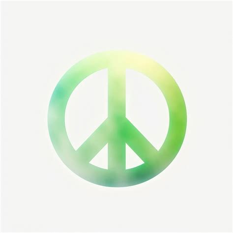 Abstract Blurred Gradient Illustration Peace Premium Photo